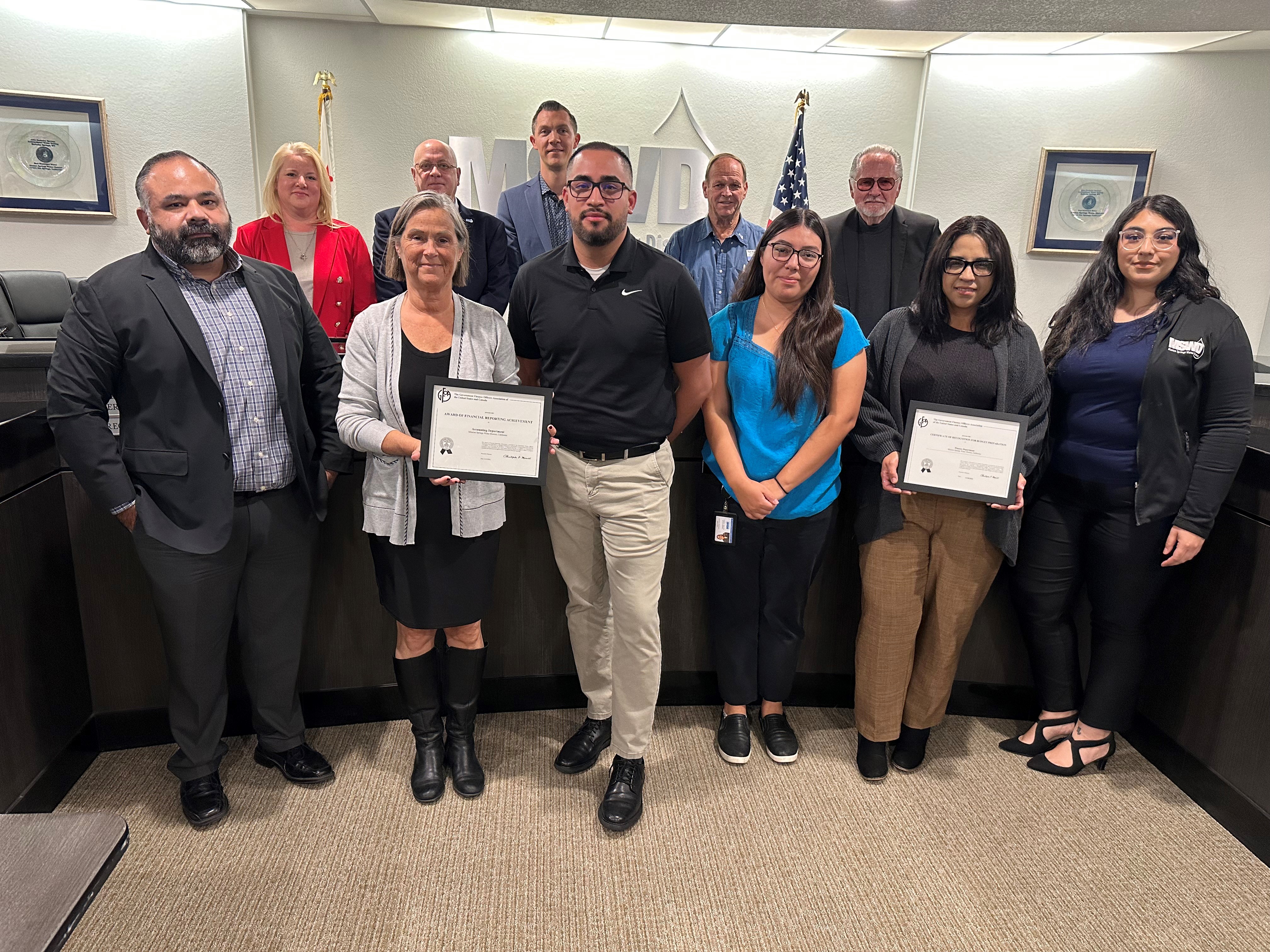 News Release: Mission Springs Water District Receives Two Prestigious ...